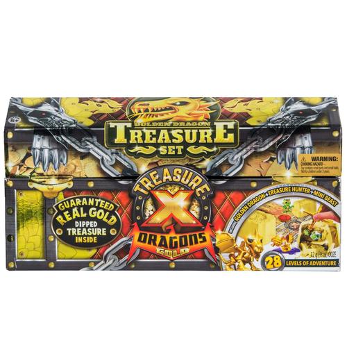 Jual TREASURE X DRAGONS GOLD GOLDEN DRAGON TREASURE SET ORIGINAL REAL ...