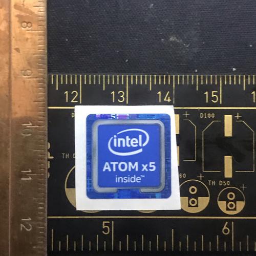 Jual Sticker stiker logo intel atom x5 skylake ori - Kota Banjarmasin ...