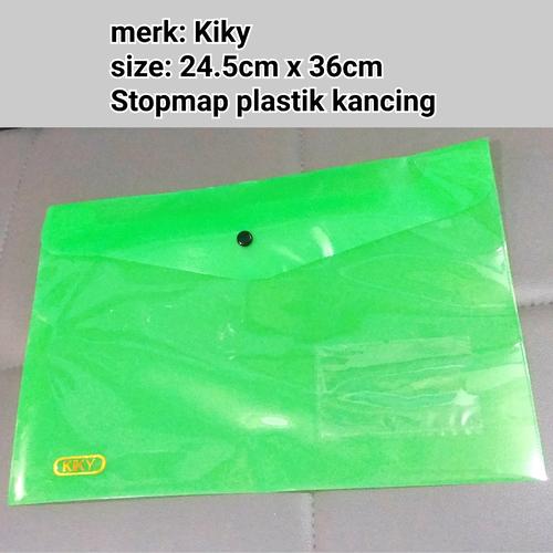 Jual stopmap map kancing plastik kiky high quality - Biru Muda - Kota Pontianak - happyboo ...