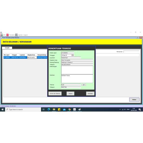 Jual Source Code Aplikasi Pemeliharaan ( Gedung / Lainnya ) Java ...