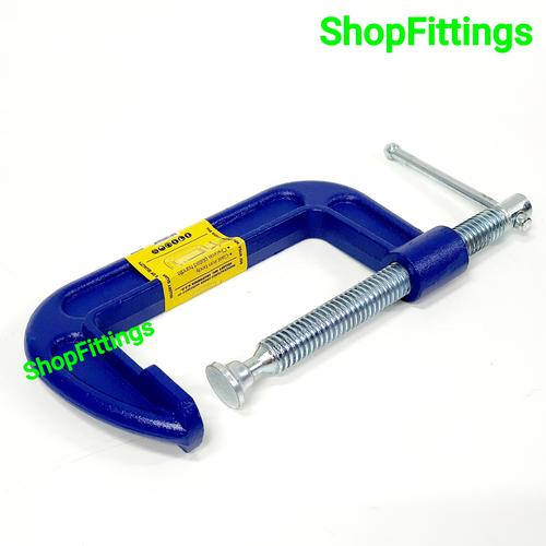 Jual SELLERY 92 334 C Klem G Clamp 4 inch Catok Ulir Press Jepit Besi ...