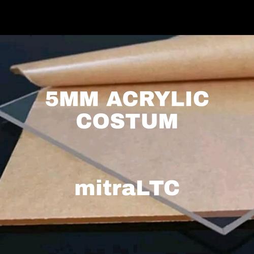 Jual Acrylic Lembaran 5mm Rp 48 per cm Akrilik potongan costum ...