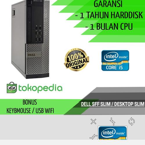Jual Komputer pc cpu DELL core i5 HDMI ram16 gb hd 1tera garansi ori ...