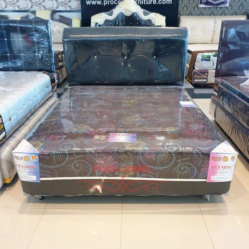 Jual SET BED Kasur Spring Bed Olympic Boxy Paten MURAH 160 - 180 x 200 ...