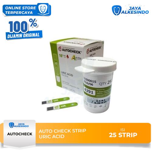 Jual Strip Asam Urat Autocheck - Autocheck Uric acid Strip - Jakarta ...