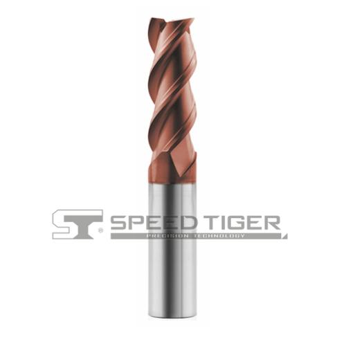 Jual Speed Tiger Endmill carbide efisiensi HRC50 End mill 3 Flute ...