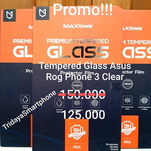 Jual MAXSHIELD Asus Rog Phone 3 Tempered Glass Premium Original Isi 2 Pcs - Kab. Bekasi ...