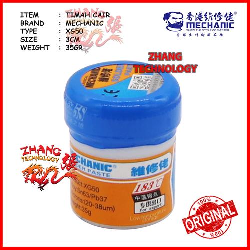 Jual MECHANIC XG50 XG-50 XG 50 TIMAH CAIR PASTA SOLDER PASTE ORIGINAL ...