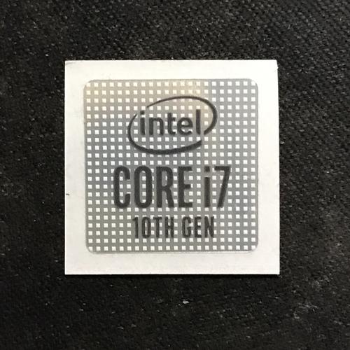 Jual Sticker stiker logo intel Core i7 10th gen 2019 pri - Kota ...