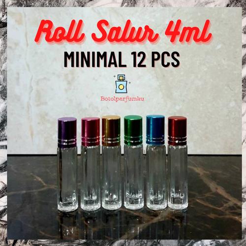 Jual BOTOL PARFUM KOSONG ROLL ON KACA 4 ML (ROLL SALUR 4 ML) - Kota ...