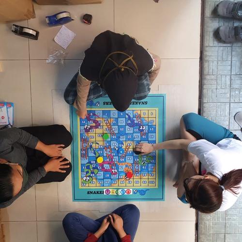 Jual MAINAN ULAR TANGGA KARPET JUMBO SNAKE & LADDERS - ULAR TANGGA ...