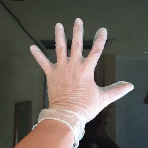Jual hand glove vinyl/hand glve sensii/hand glove latex/sarung tangan ...