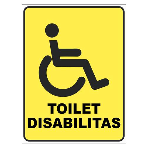 Jual stiker TOILET DISABILITAS - 30x20 cm - Jakarta Selatan - garskin ...