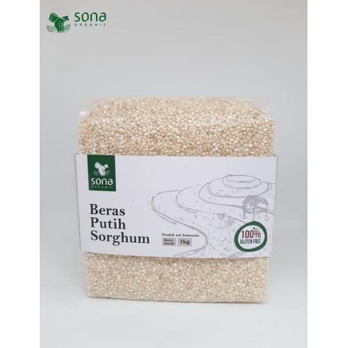 Promo beras putih sorghum kupas @1kg - Kota Surabaya - sona organic ...