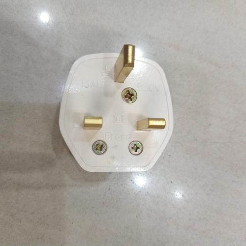 Jual BROCO Steker AC Fused kaki 3 / Colokan AC BSI Plug 13A - Kota ...