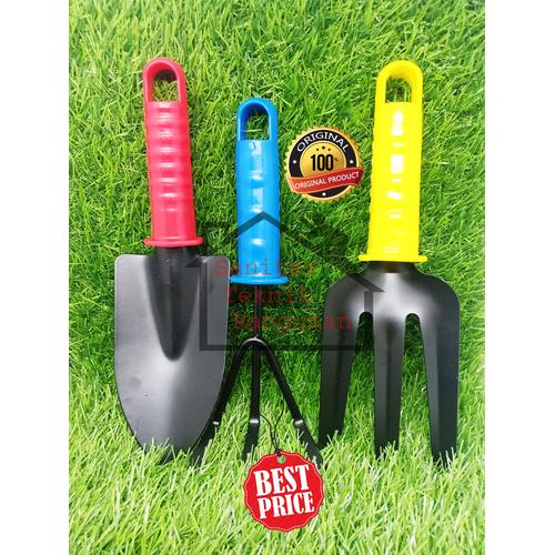 Jual ALAT BERKEBUN SET 3 PCS-GARDEN TOOLS-ALAT KEBUN-ALAT TAMAN-SEKOP ...