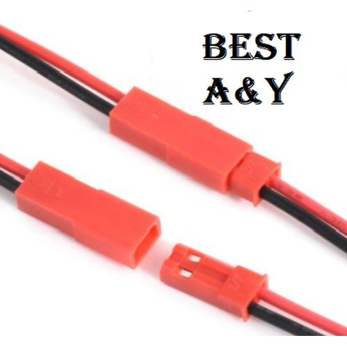 Jual Connector 2 Pin JST Li-Po Battery LiPo SYP 2 Female Male Kabel ...