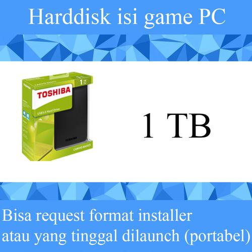 Jual Hardisk External 1TB Full isi Game PC - HD External 1TB - Jakarta ...