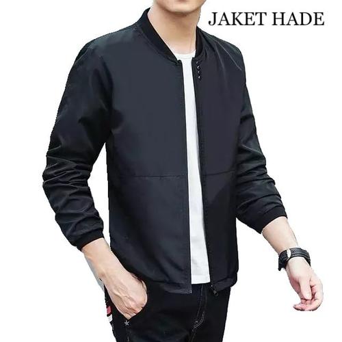 Jual Jaket pria taslan casual - Navy, XXL - Kab. Garut - jaket hade ...