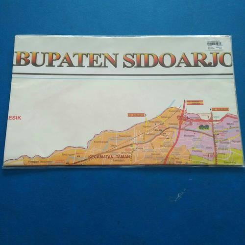 Jual peta kabupaten sidoarjo lipat - Kab. Gresik - toko buku gresik ...