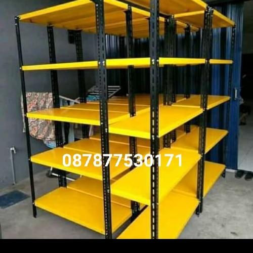 Jual rak besi siku 30x120x200cm 5 susun - Kuning - Jakarta Utara ...