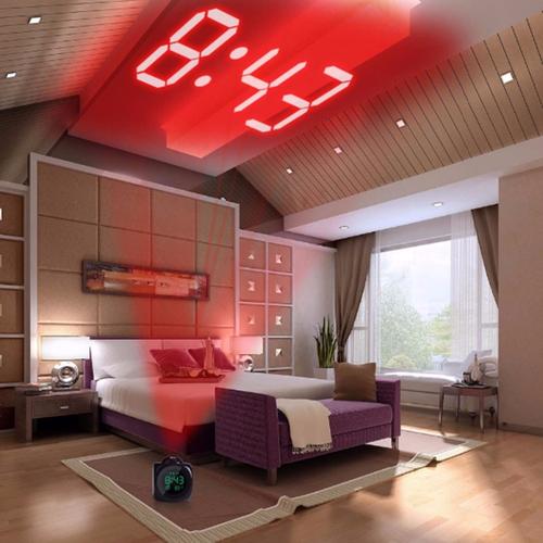Jual Jam Meja LED Digital / Modern LED Clock Style Projector Minimalist ...