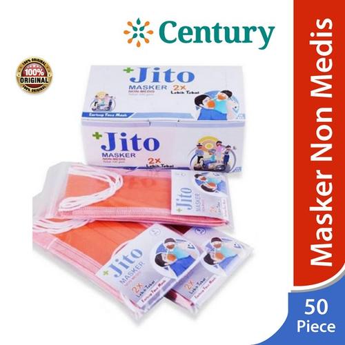 Promo Jito Masker Proteksi isi 50 PCS / Masker / Penyaring Debu - Kota ...