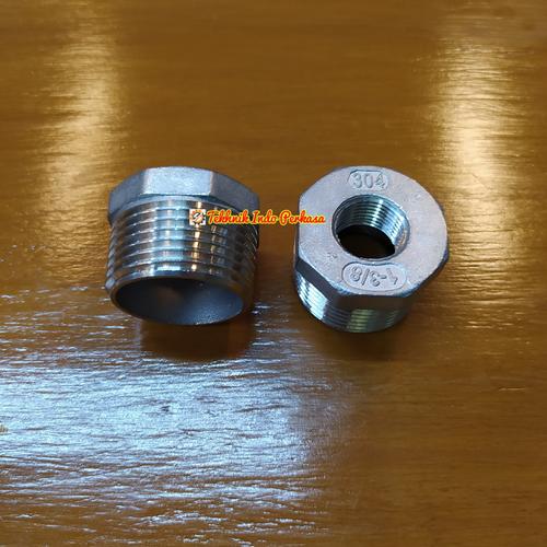 Jual Vlock Ring Stainless SS304 3/8 x 1/4" Inch / Bushing / Vlok Ring ...