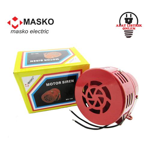 Jual MINI ALARM SIRINE MS-190 220VAC MASKO SIRIN BEL BELL MS 190 MS190 ...