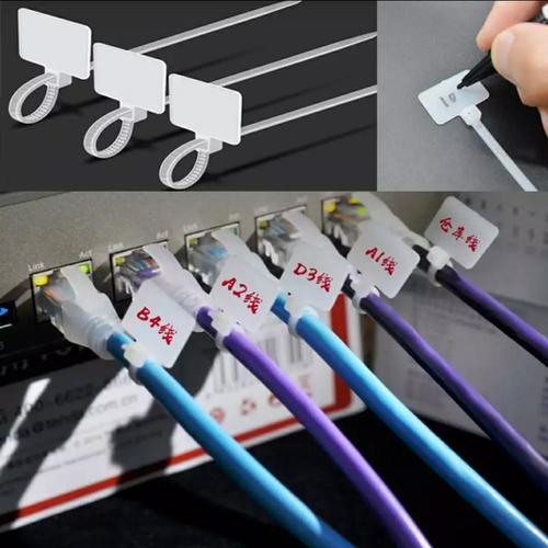 Jual Kabel Ties dengan Marker Penanda atau Label - 2.5mm x 11cm - Kota ...