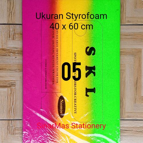 Jual Styrofoam - Sterofoam - Gabus - Lembar Warna Gradasi / Fantasi ...
