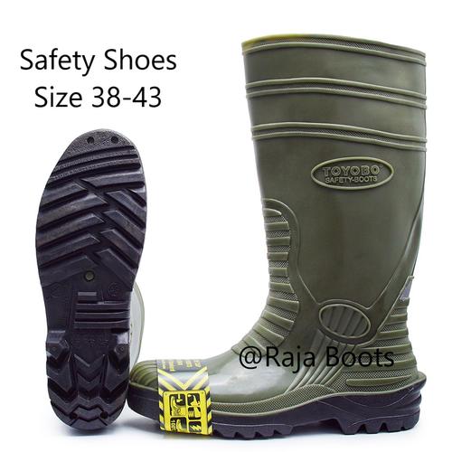 Jual Sepatu Safety Boots Toyobo Hijau - 39 - Kota Bandung - Raja Boots ...