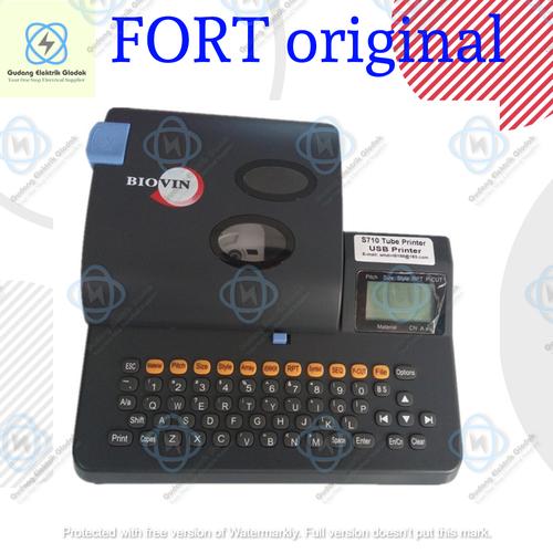 Jual LETTERING MACHINE BIOVIN - Marking Tube & Labels Mesin - S650E ...