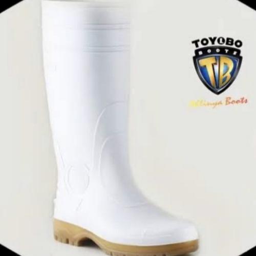 Jual SEPATU BOOT TOYOBO SEPATU KERJA PROYEK PUTIH BAGUS MURAH TAHAN ...