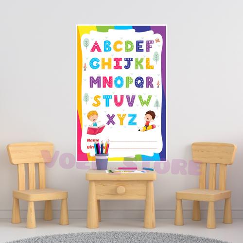 Jual Poster Belajar Anak Mengenal Huruf Alfabet - Jakarta Selatan ...