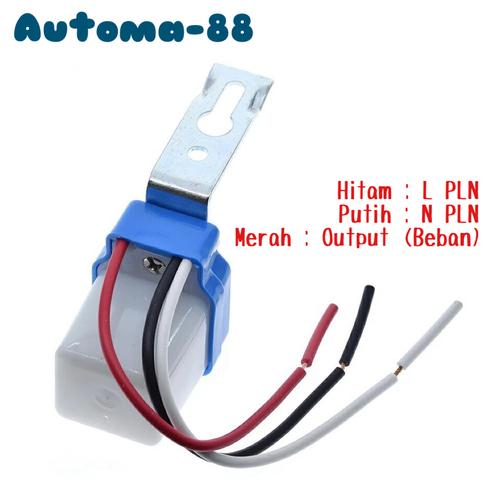 Jual PHOTOCELL SWITCH AS10-220 10A AC 220V 220 Volt 10 Ampere - Kab ...