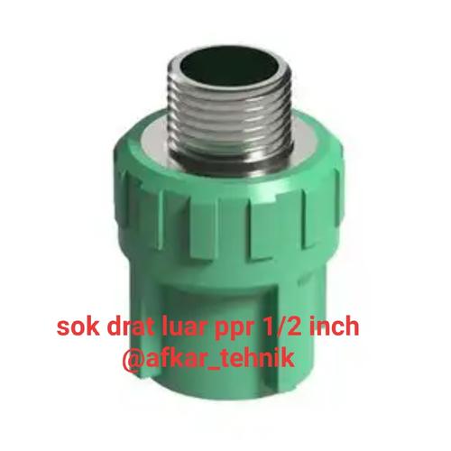 Jual male soket drat luar 1/2 inch SDL ppr - Jakarta Pusat - afkar ...