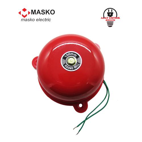Jual ROUND BELL KRING 4" BEL LISTRIK PABRIK SEKOLAH KANTOR FIRE ALARM ...