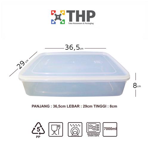 Jual UP7000 (36.5x29 h:8.5) Kotak Donat Tempat Kue Plastik Food ...