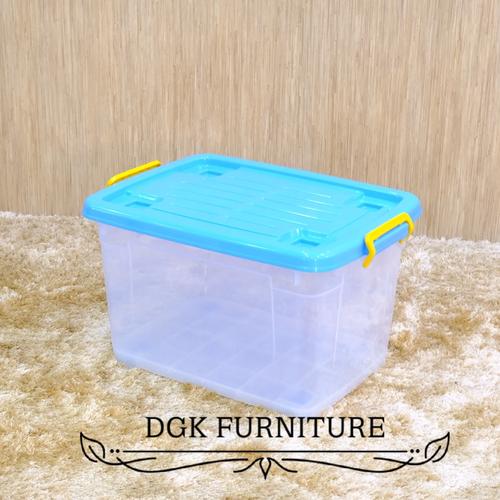 Jual C75 CONTAINER BOX PLASTIK WARNA 75 LITER - Hijau - Kota Medan ...