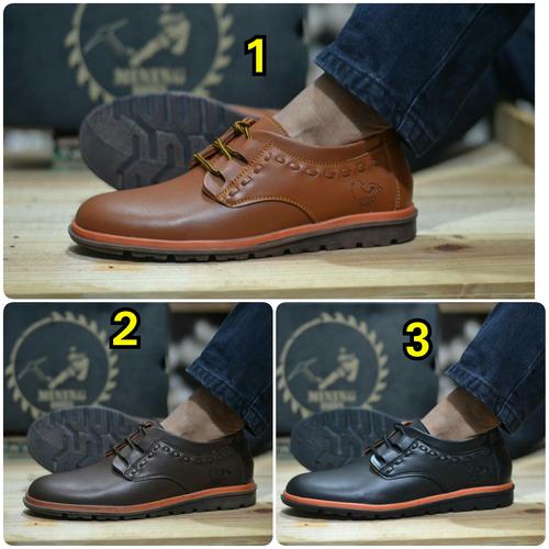 Jual SEPATU PANTOFEL FORMAL PRIA KANTOR CASUAL MINING SHOES LOKAL PRIDE ...