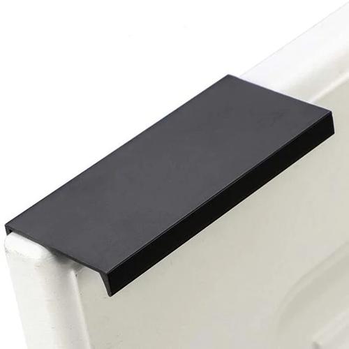 Jual Handle Tipis Drawer Pull Invisible Black Satin hitam matte profile ...