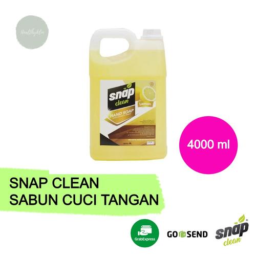 Jual Handsoap Sabun Cuci Tangan Snap Clean 4 liter Lemon - Jakarta ...