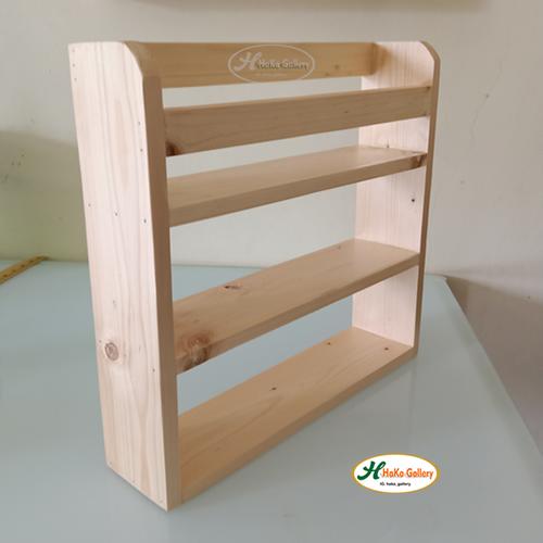 Jual Rak Bumbu Gantung Kayu Pinus Jati Belanda Natural - Natural - Kab ...