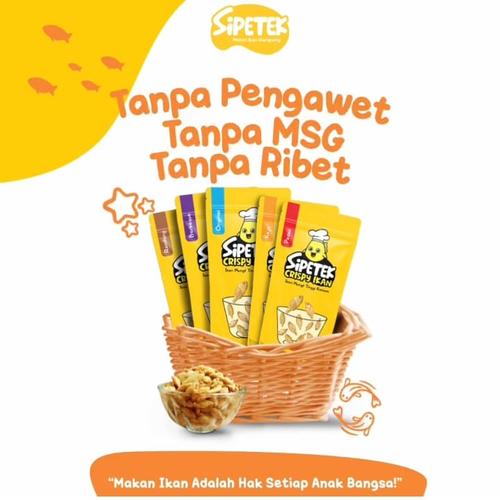 Jual Sipetek Ikan Crispy CEMILAN NO MSG-PENGAWET - ORIGINAL - Kab ...