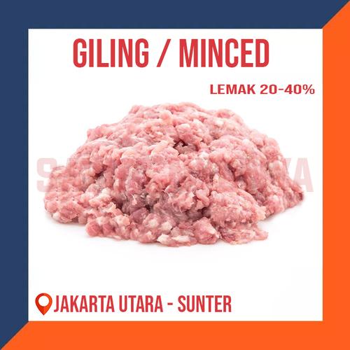 Jual Daging Babi Giling / Pork Minced - 500gr - Jakarta Utara - Toko ...