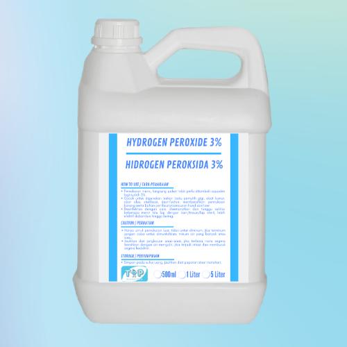 Jual H2O2 3% / Hidrogen Peroksida 3% / Hydrogen Peroxide 3% 5 Liter ...