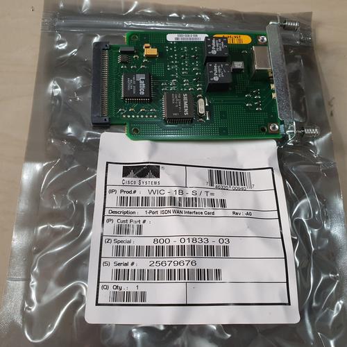Jual cisco module 1-Port ISDN BRI (S/T) WAN Interface Card WIC-1B-S/T ...