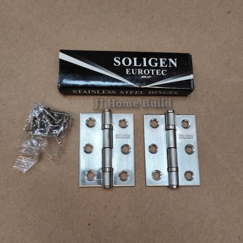 Jual Engsel Tipis SOLIGEN 2"/Engsel Lemari/Engsel Mini/Engsel 2 Inch ...