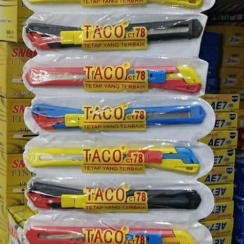 Jual Cutter Taco CT-78 / Cutter Kecil Taco CT-78 - Jakarta Pusat ...